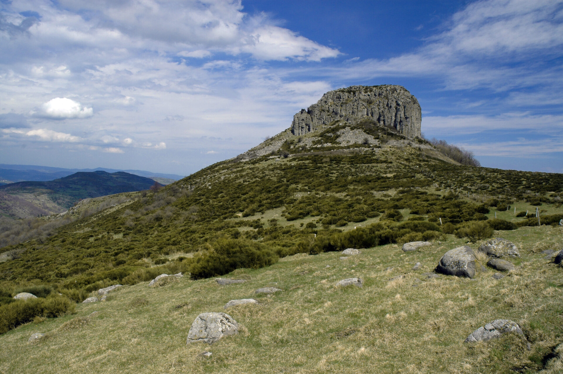 La Roche de Gourdon - Parc naturel régional des Monts d'Ardèche