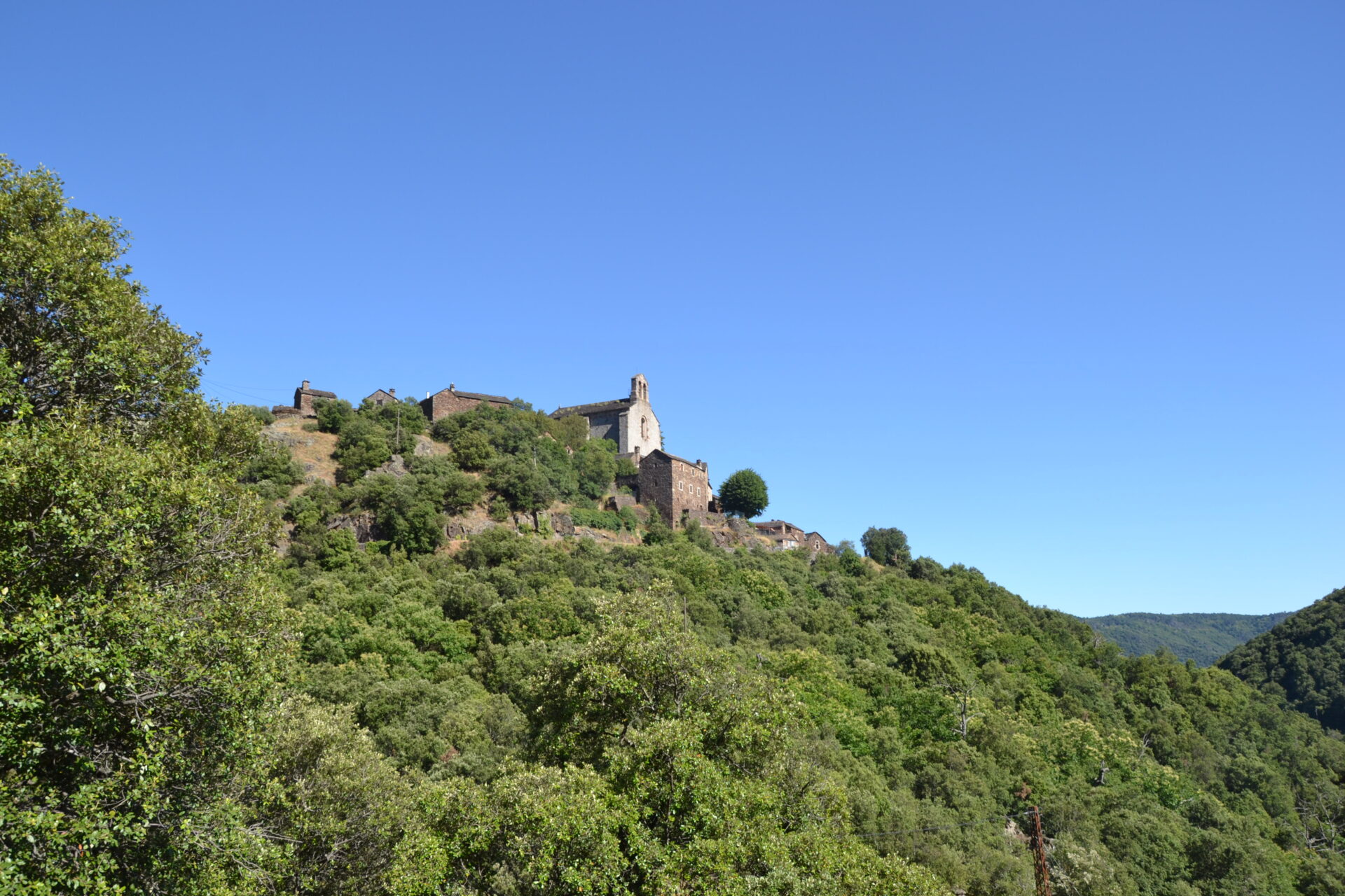 Le village perché de Thines - Parc naturel régional des Monts d'Ardèche